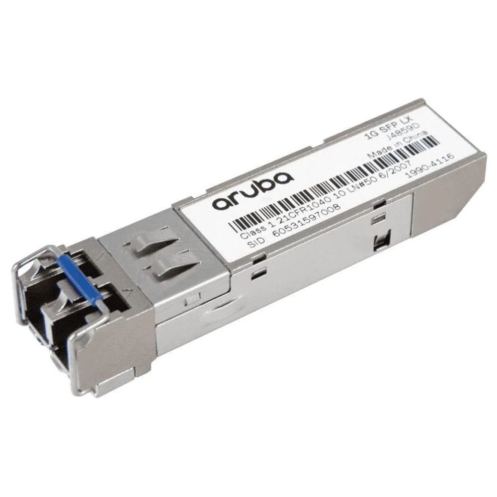 Aruba 1G SFP LC LX 10km SMF XCVR - J4859D