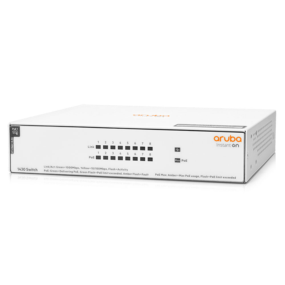 Aruba Instant On 1430 8G 64W Switch - R8R46A